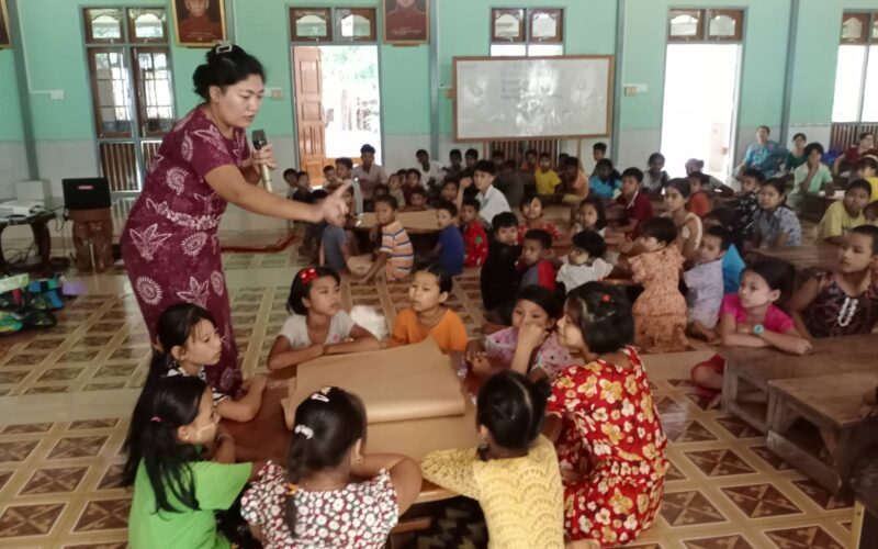 Waste Management in Bago Monastic Education; Pan Pyo Lat - Prevent Plastics